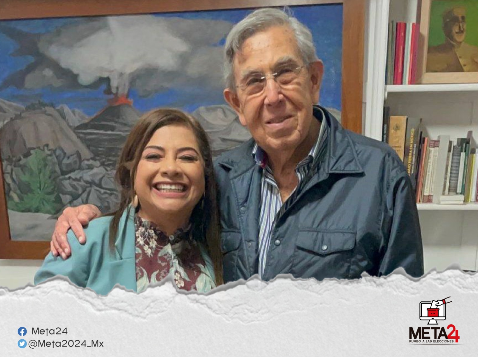 Encuentro Trascendental entre Clara Brugada y Cuauhtémoc Cárdenas: «Nos ...